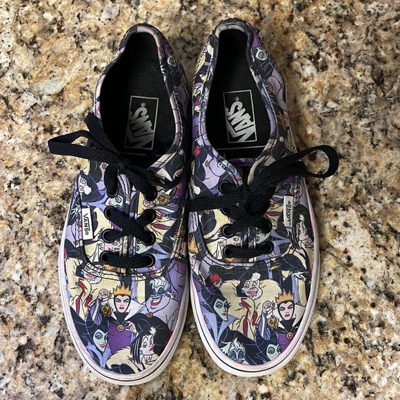 Vans | Shoes | Limited Edition Disney Villain Vans | Poshmark